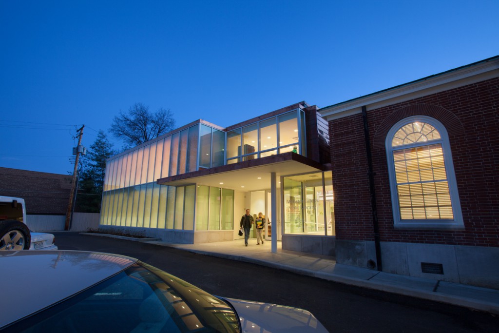 Exterior View of 2012 Addition – Webster Groves Public Library
