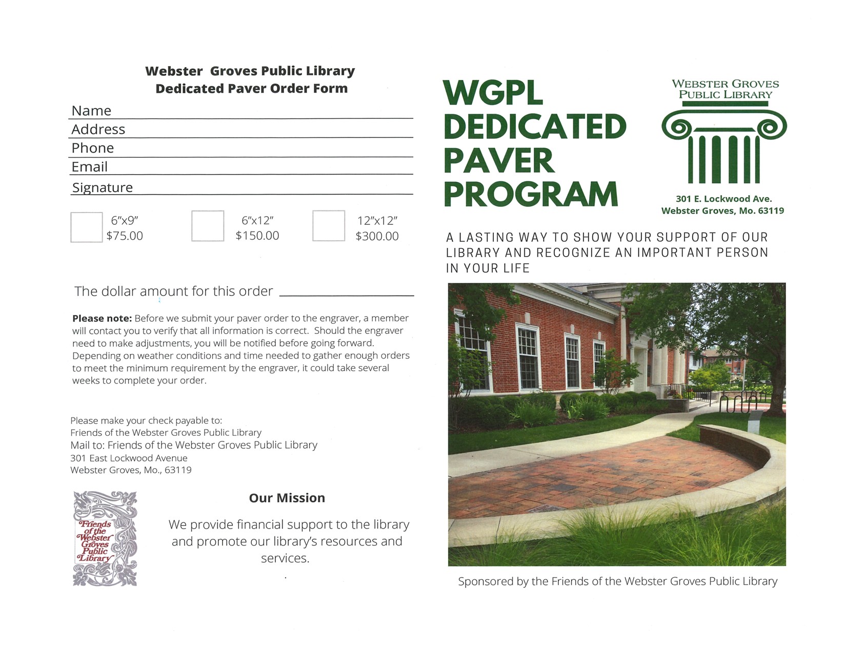 Friends of WGPL – Webster Groves Public Library