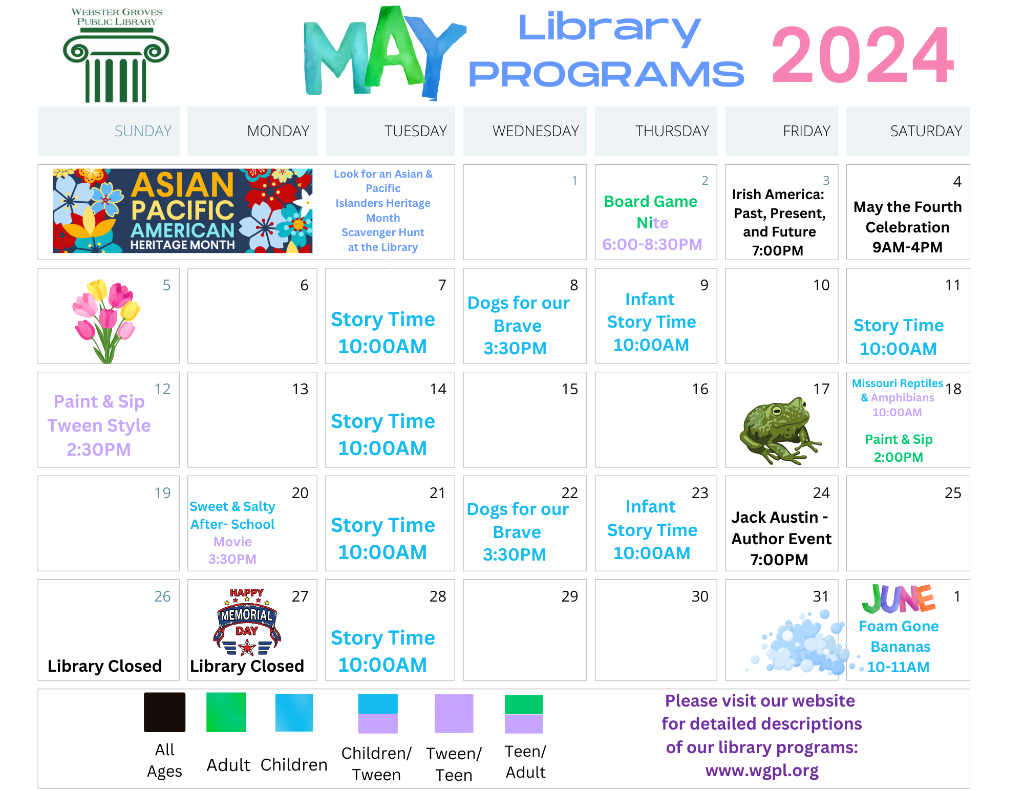 Webster Groves Public Library – Member of the Municipal Library Consortium