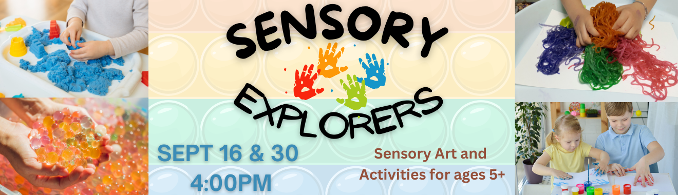 Sensory Explorers – Webster Groves Public Library