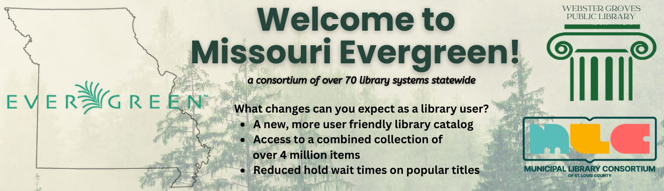 Webster Groves Public Library – Member of the Municipal Library Consortium