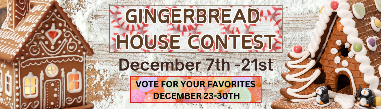 GINGERBREAD HOUSE CONTEST – Webster Groves Public Library