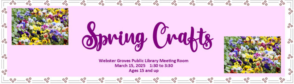 Webster Groves Public Library – Member of the Municipal Library Consortium