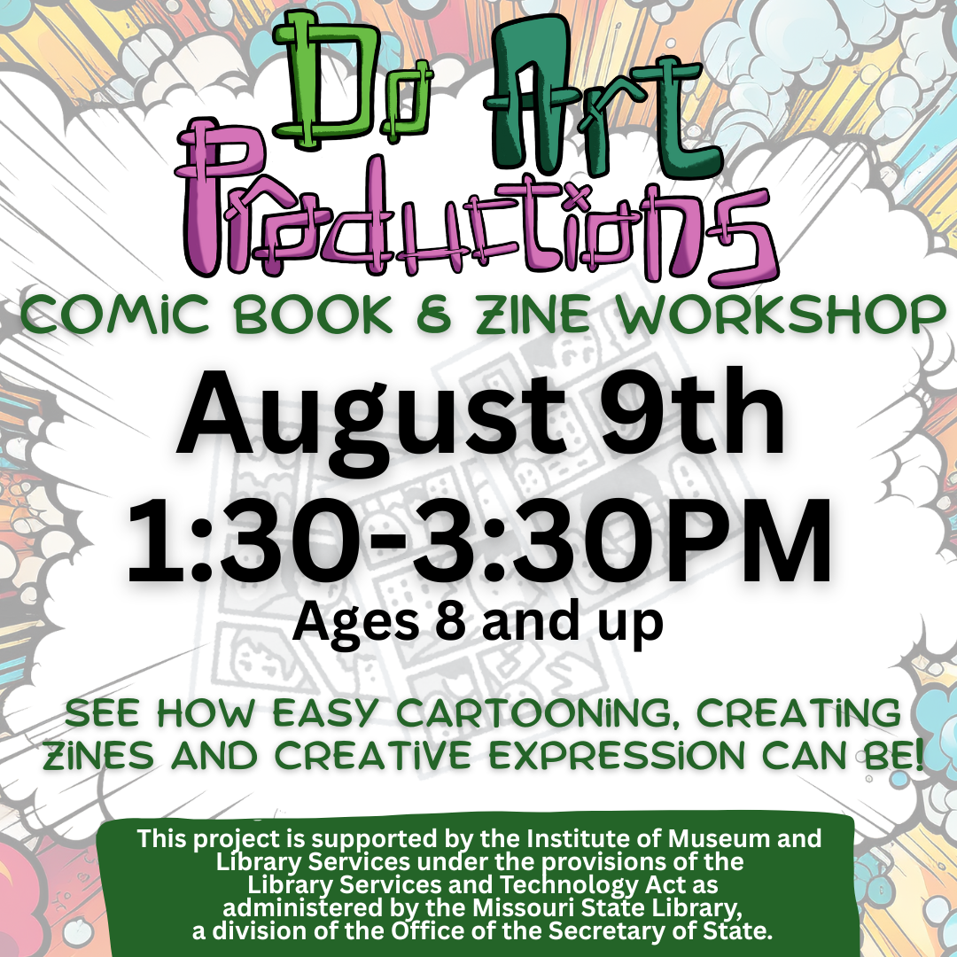 Comic Book Zine workshop – Webster Groves Public Library