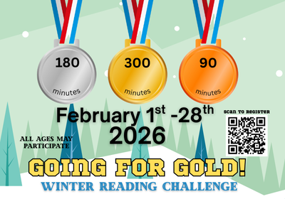 GOING FOR GOLD! Winter Reading Challenge – February 1-28th – Webster ...
